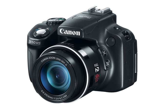 Canon PowerShot SX50 HS Features 24-1200mm Zoom Lens