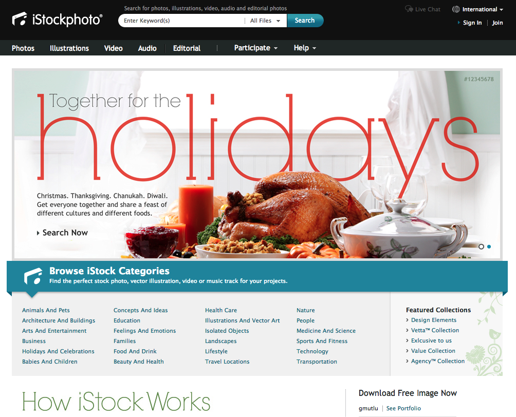 iStock Pricing Now Uses Real Dollars for Stock Photo Purchases