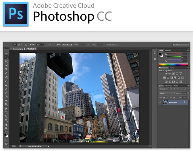 Adobe Photoshop CC Now Available