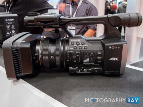 Sony FDR-AX1 4K Camcorder Hands-On Review