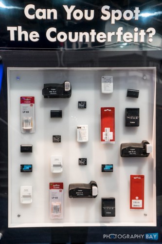 Can You Spot a Counterfeit Canon Battery, Charger or Grip?
