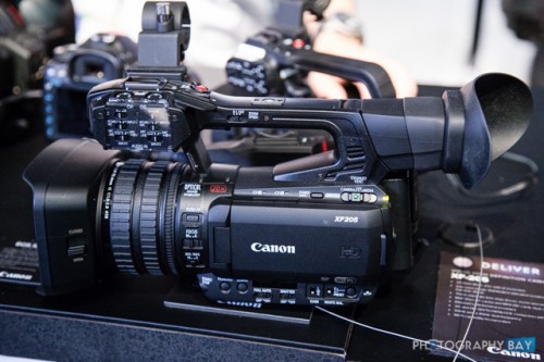 Canon’s XF205 is Much Smaller than the XF305, But Packs a Big Punch