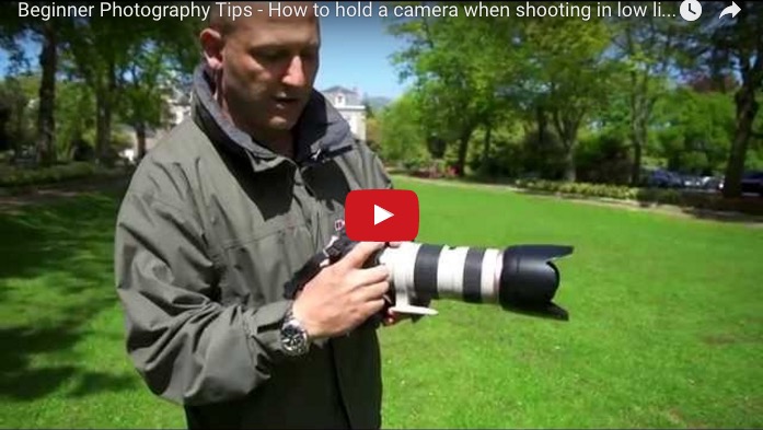 How to Hold a Camera – Beginner Tips from Karl Taylor