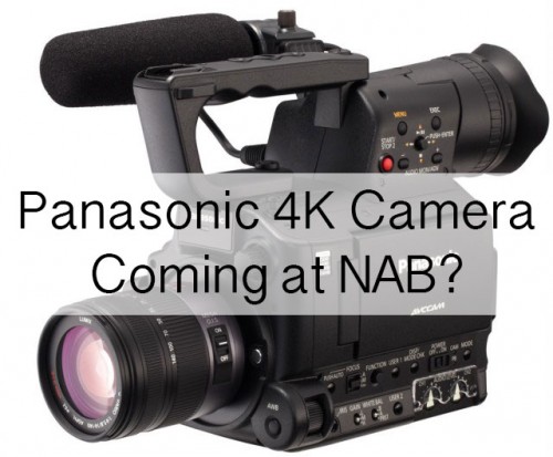 New Panasonic 4K Camera Coming in April?