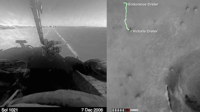 Watch the Mars Rover Drive a Marathon Over 11 Years
