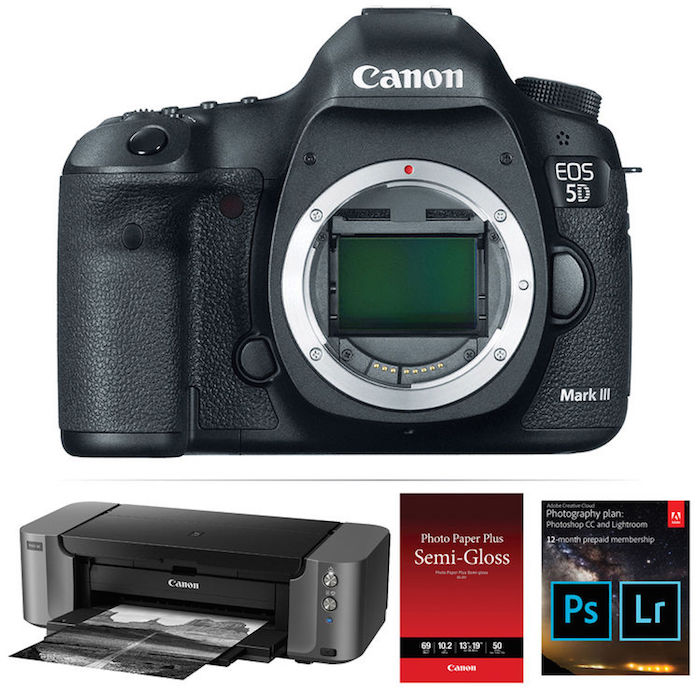 Canon 7D Mark II, 6D, 5D Mark III and 1D X Bundles This Week