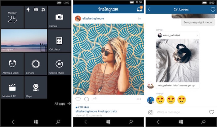 Instagram for Windows 10 Mobile Now Available