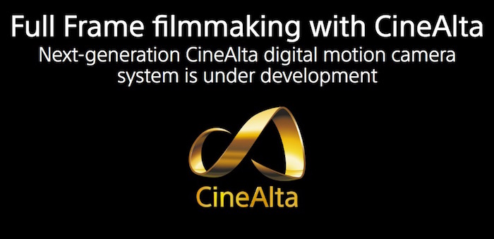 Full Frame CineAlta 4K Camera Coming Soon