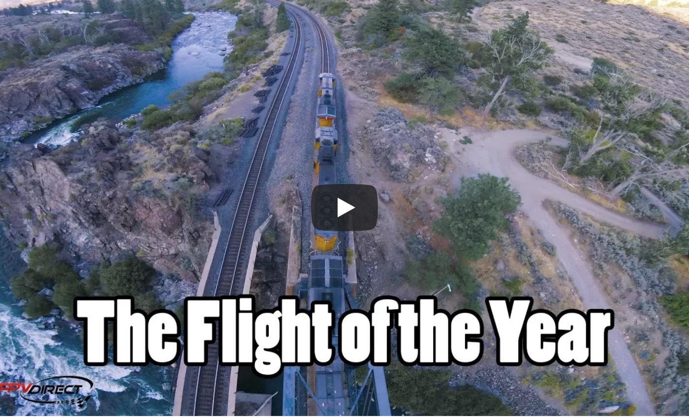 Drone Pilot Flies UNDER a Train and the Drone Survives